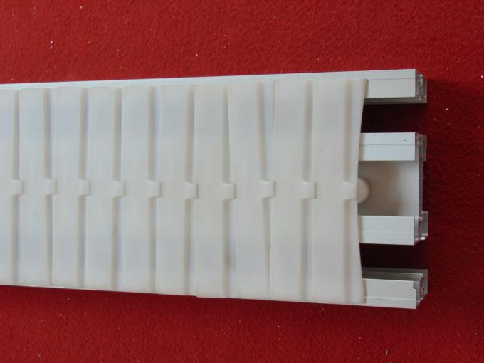 Flexible conveyor plain chains flat top chain XL175mm acetal slat top ...