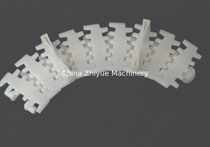 Flexible conveyor chains LF83 flat top chains with cleats materials ...
