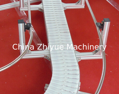Acetal flat top chains XL185 ALUMINIUM MODULAR CONVEYOR SYSTEMS TOBACO ...