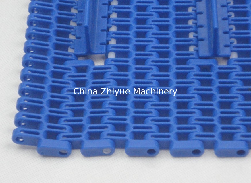 Thermoplastic flush grid belting UNI CHAIN SNB M2 34% open top conveyor ...