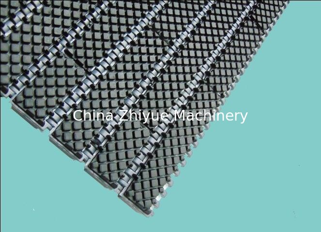 ZY900FT-R3 PLASTIC MODULAR CONVEYOR BELT WITH SQUARE FRICTION RUBBER ...