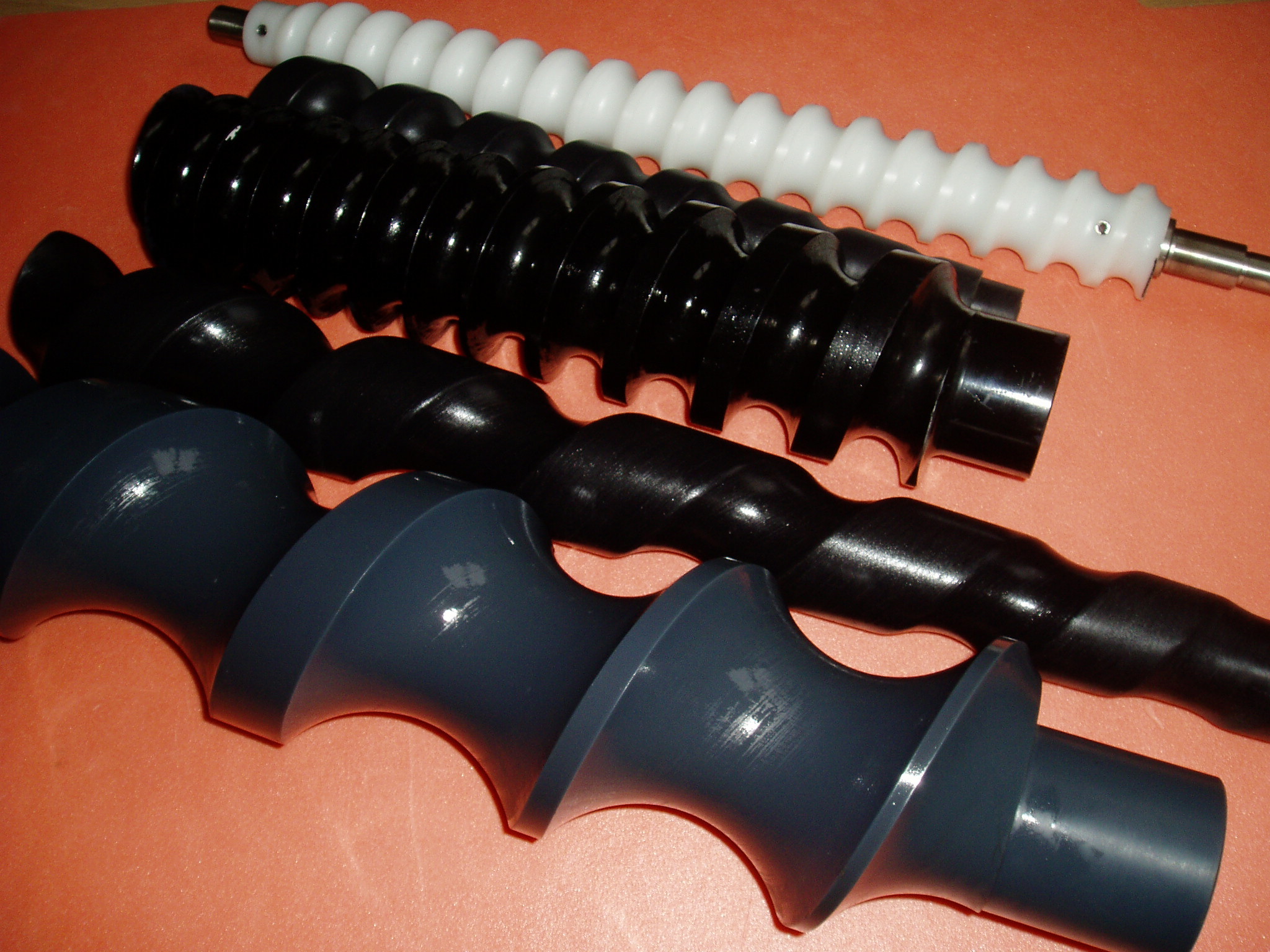 INFEED BOTTLE SCREW THERMOPLASTIC SCREWS FOR FILLING MACHINERY